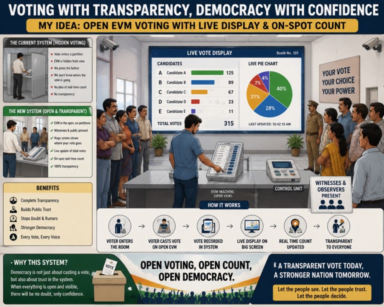 Open Voting, Open Count: Can India Make Elections More Transparent ...